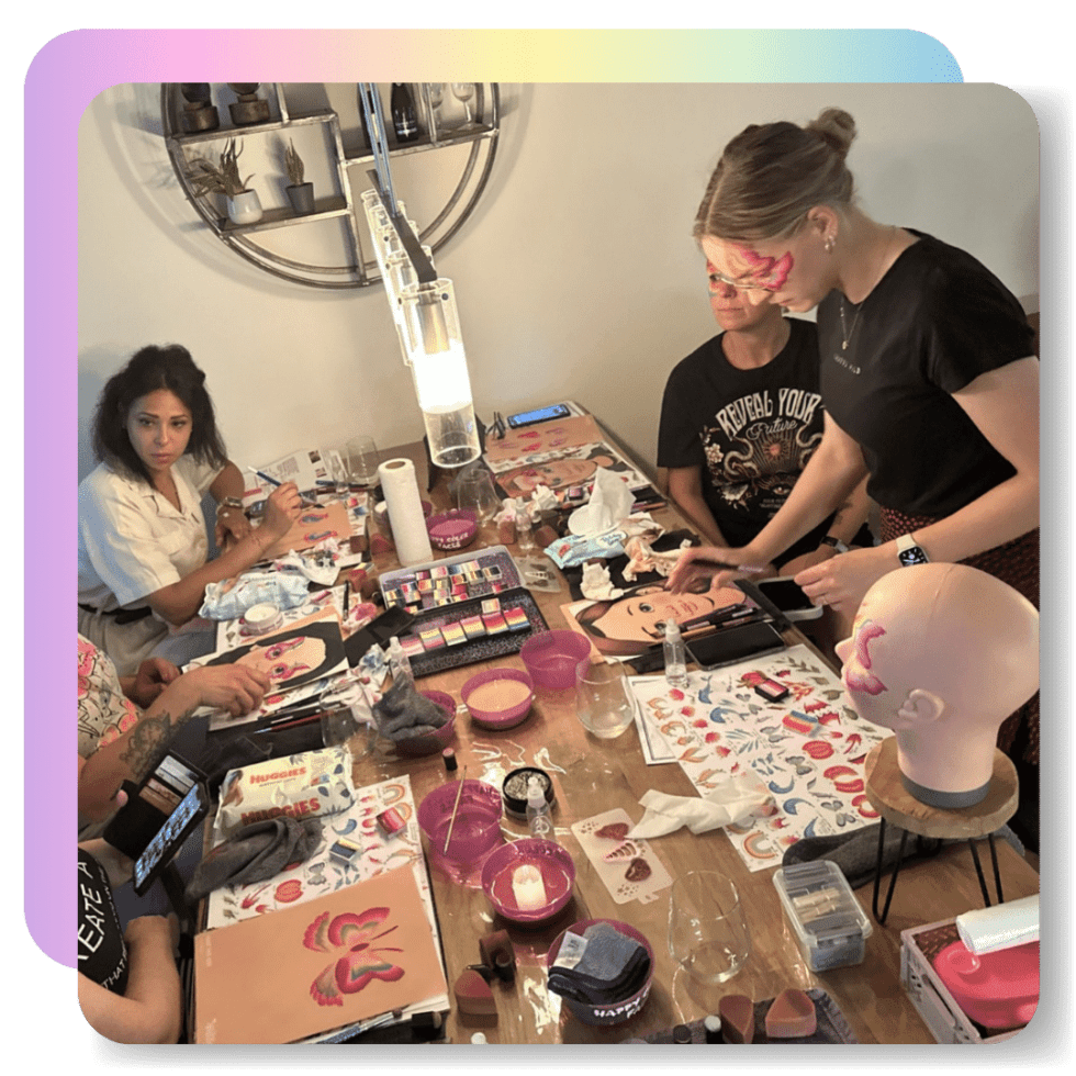 Workshops - HAPPY COLOR FACES | HAPPY BLOENS BREDA